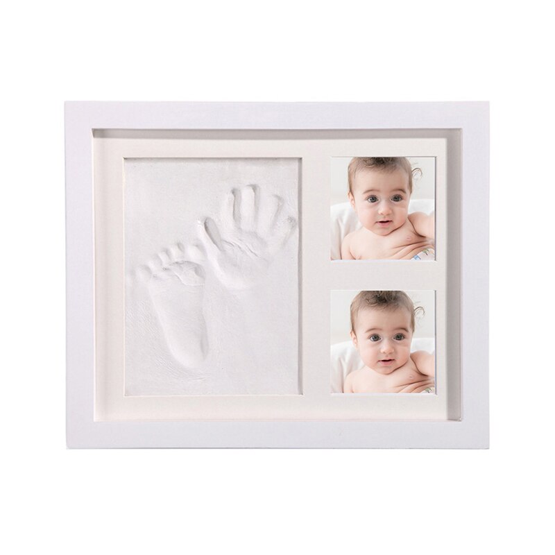 Cute Baby Photo Frame DIY Handprint Imprint Air Dr... – Grandado