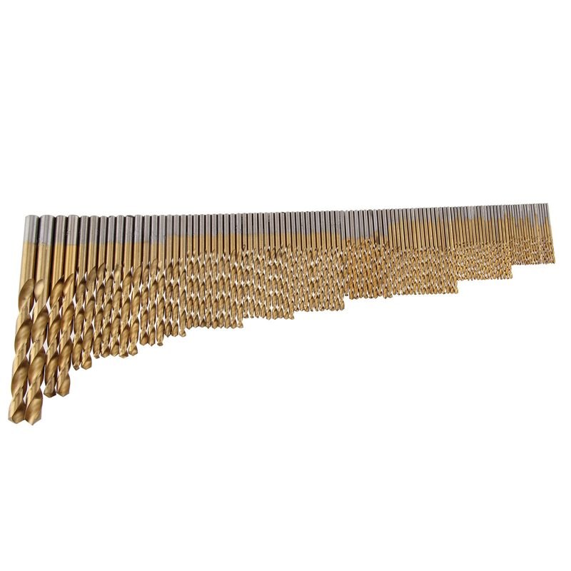 105pc Drill Bits Set for Stainless Steel Metal HSS... – Grandado