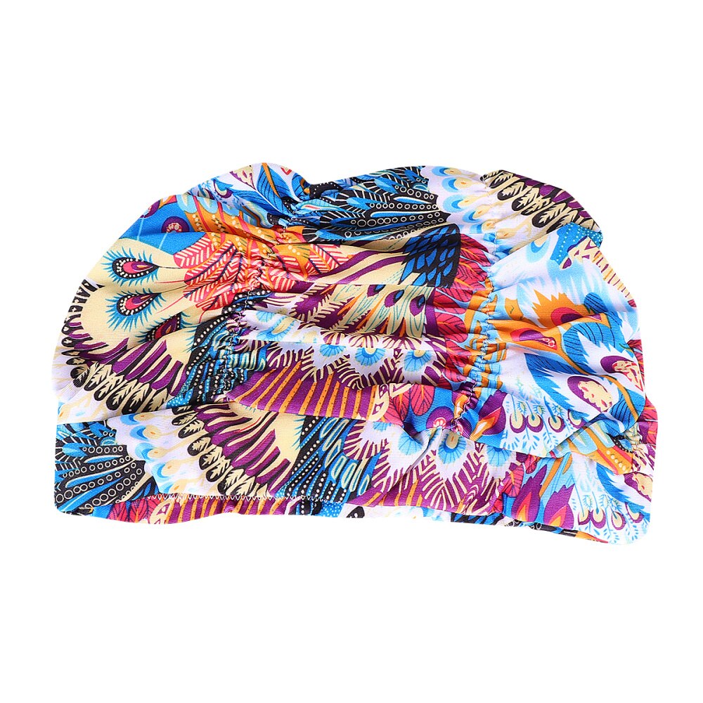 Printed Swimming Cap Swimming Hat Sports Elastic S... – Grandado