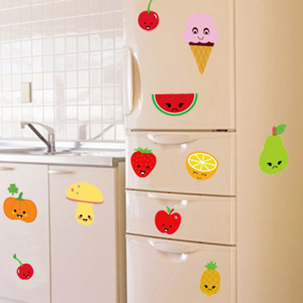 Removable Wall Stickers Cartoon Fruit And Vegetabl... – Vicedeal