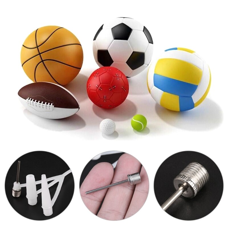 3 Pcs Ball Inflator Valve Adapter Hand Air Pump Ne... – Vicedeal