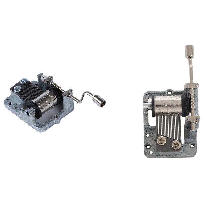 2PCS Mini Music Box Cranked Inner Rotational Movem... – Grandado