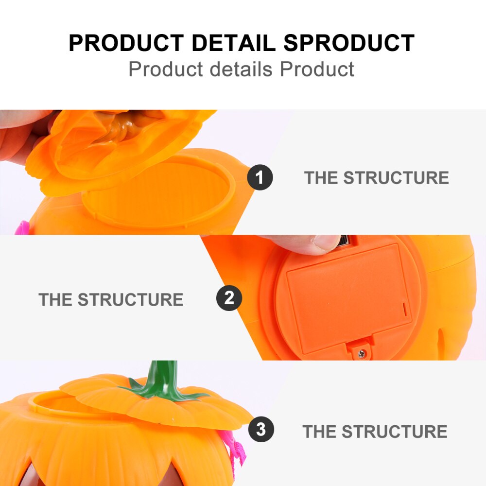 Flash Hand Lamp Hand Pumpkin Lantern Props Kids Gl... – Grandado