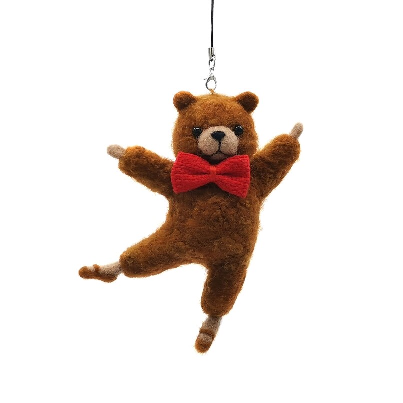Dancing Bear Needle Felting Kit for Beginner, Felt... – Vicedeal