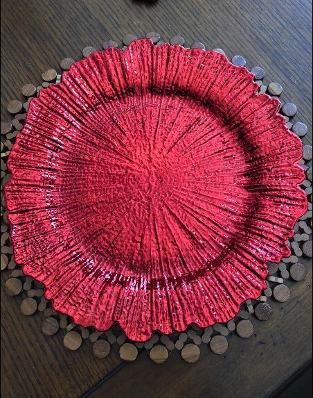 Wedding table decorative13inch plastic gold reef c... – Grandado