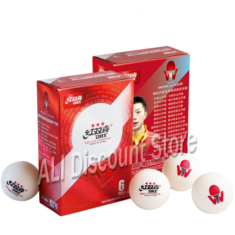 Dhs Ittf World Tour Table Tennis Balls 3 Star D40 ... – Grandado