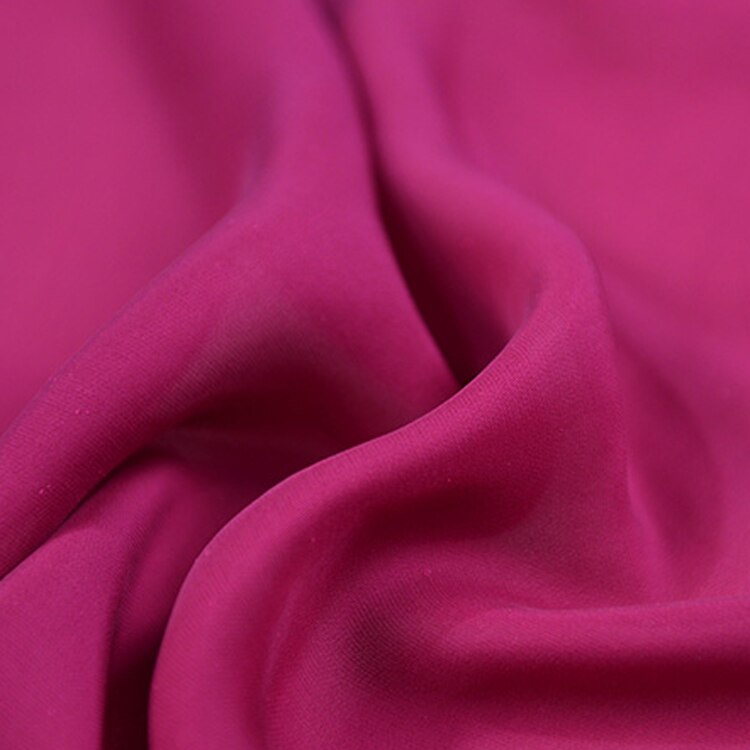 Plain rose red silk cotton blended fabric similar ... – Grandado