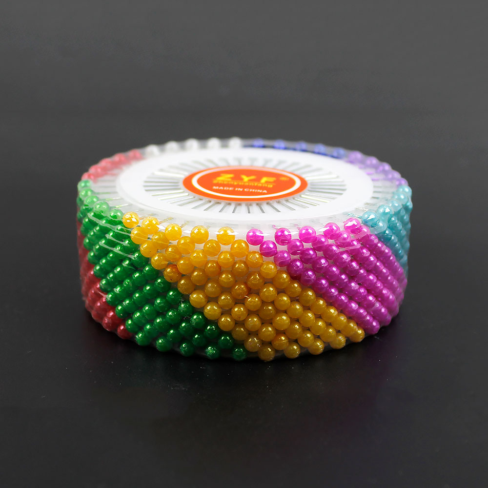 For Fun 480PCS Colored Pearl Head Pins Positioning... – Grandado