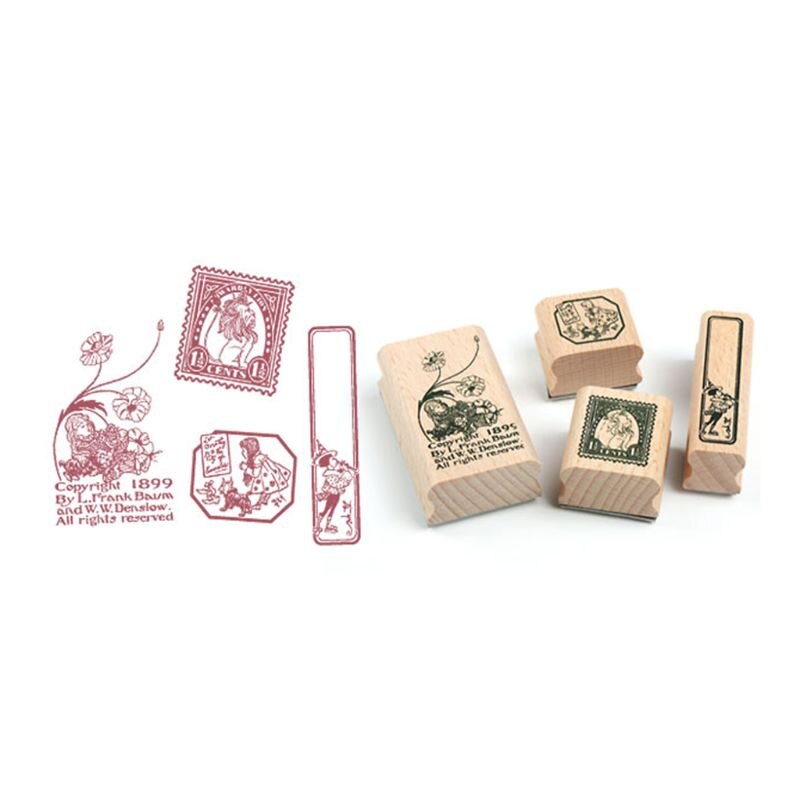 Rubber Stamp Vintage Decoration Stamp Set DIY wood... – Grandado