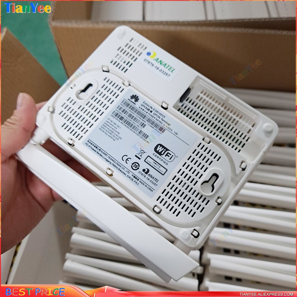 100% Original Hua Wei EG8145V5 Gpon ONU FTTH 4GE 2... – Grandado