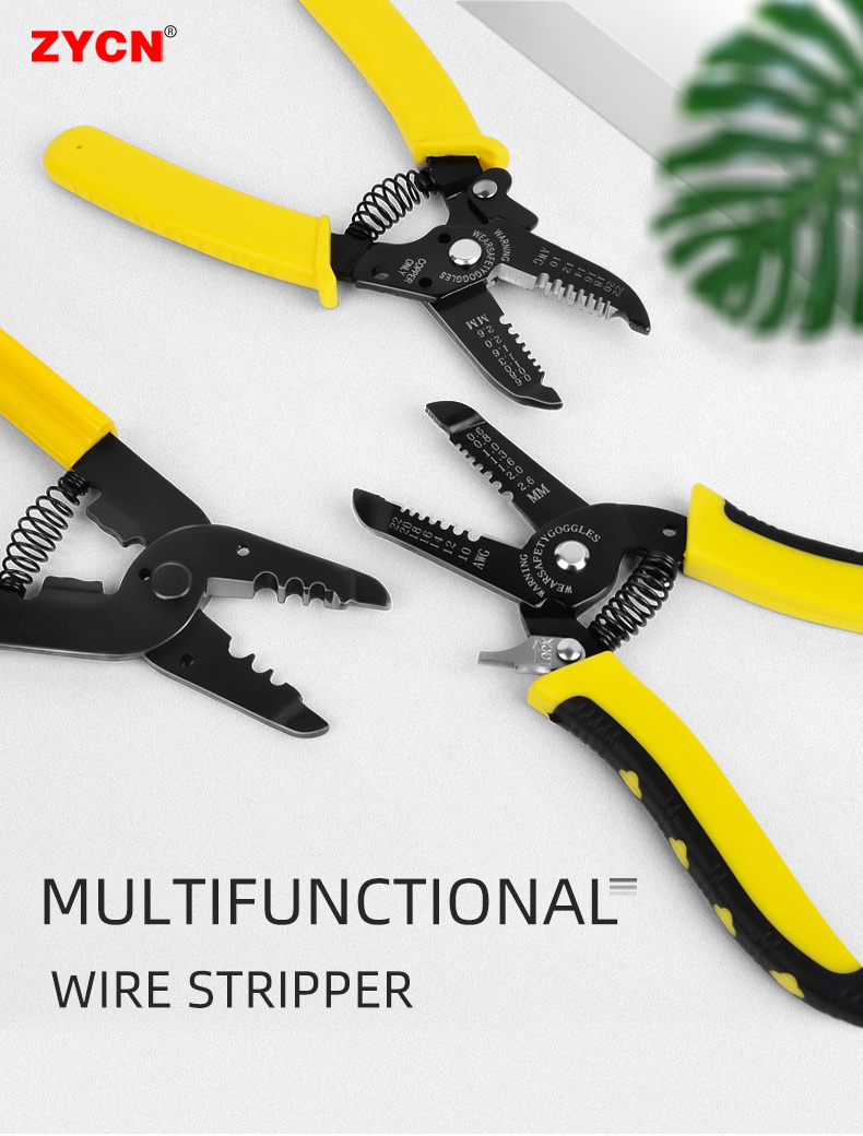 7" Stripping Pliers Mini Cutter Tool Cable Wire Co... – Grandado