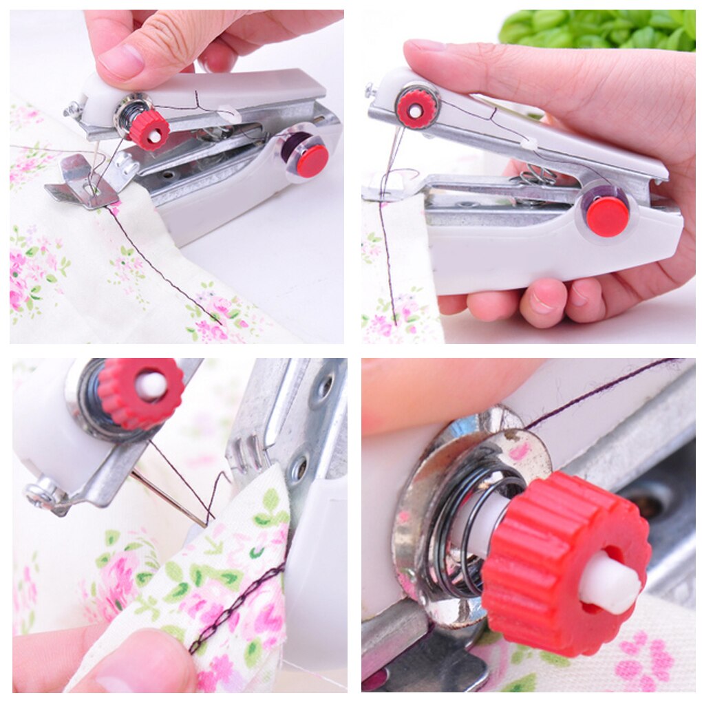Kleur Willekeurige Cordless Mini Naaimachine Hand-... – Vicedeal
