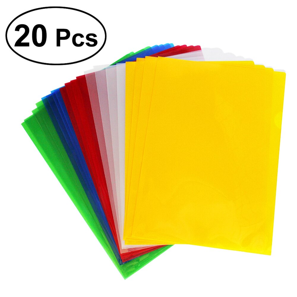20PCS A4 Transparent Stationery File Folder Waterp... – Vicedeal