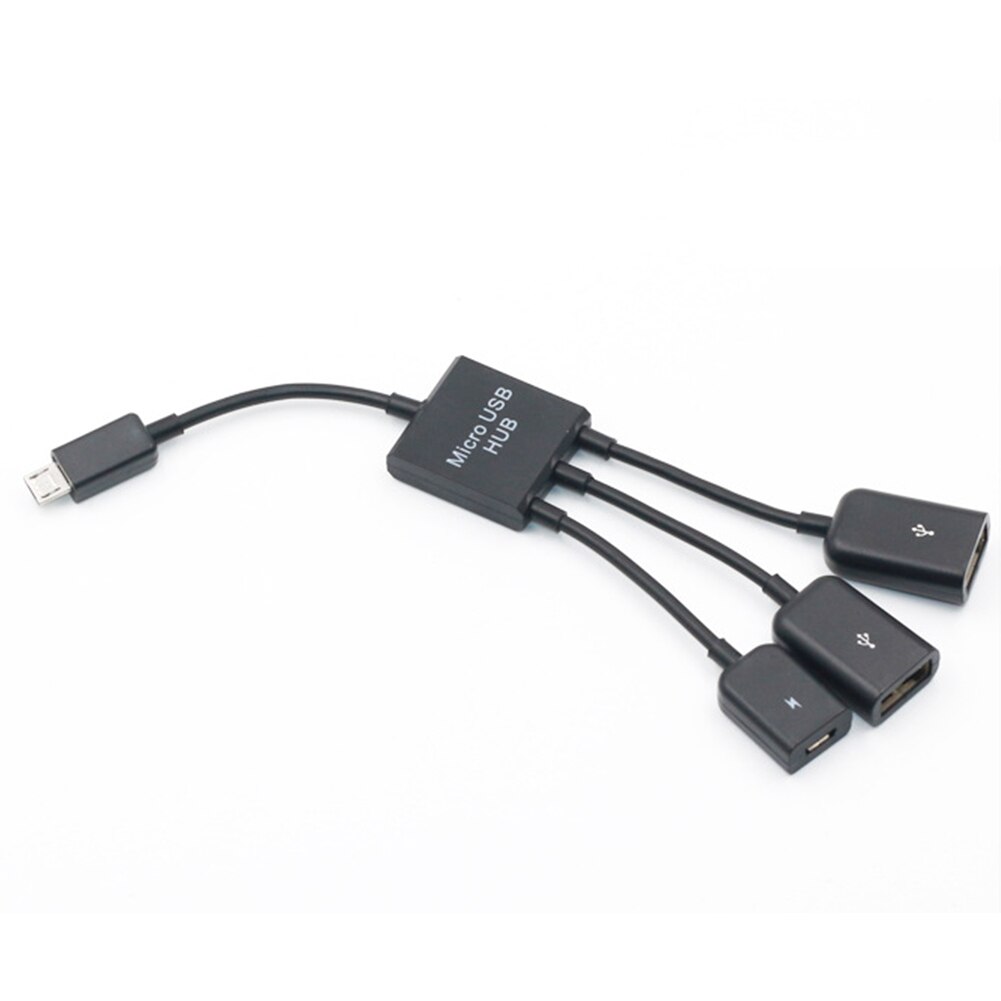 Dual Handy Hub Blei USB Kabel Split Adapter OTG Mi... – Vicedeal