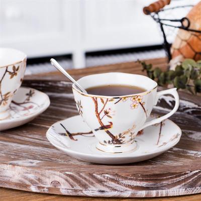 Nordic Magpie Bird Ceramic Coffee Tea Set Fruit Pl... – Grandado