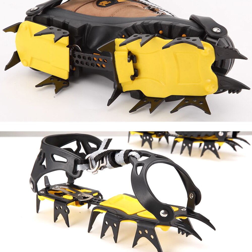 18 Tooth Anti-Skid Crampons Spike Grips Cleats Ice... – Vicedeal
