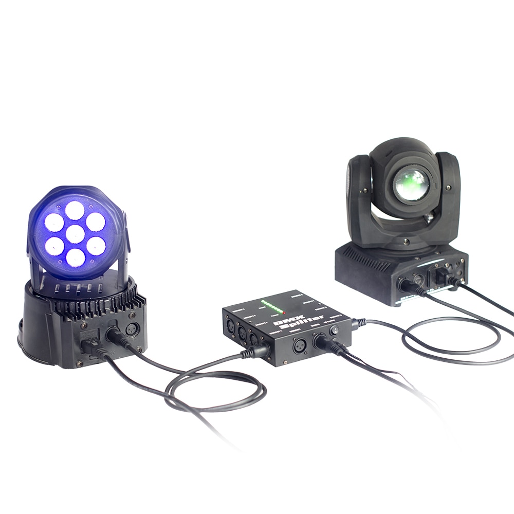 DMX512 Optical Splitter Portable 8 Channels Distri... – Vicedeal