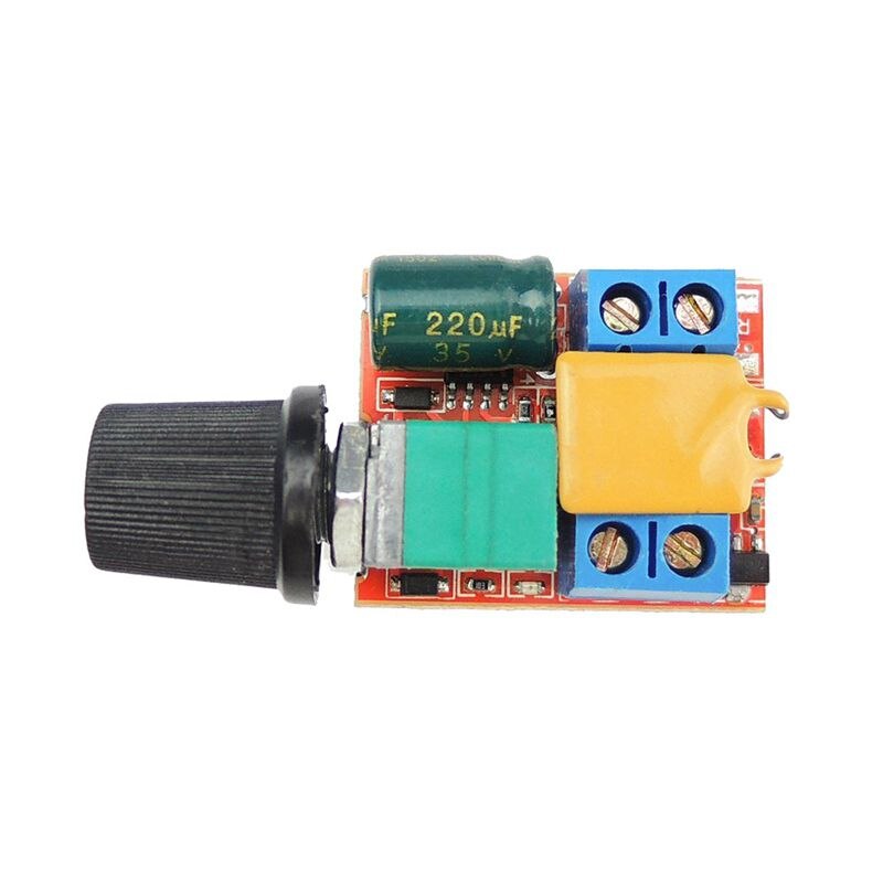 Mini DC Motor- PWM Geschwindigkeit Regler 3V 6V 12... – Grandado