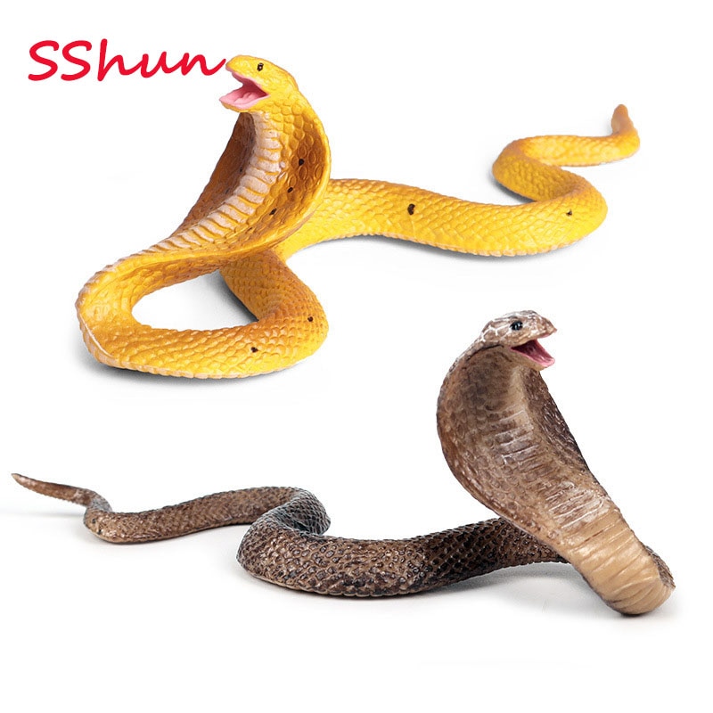 15*5.5*5.5CM Simulation reptile model cobra Viper ... – Vicedeal