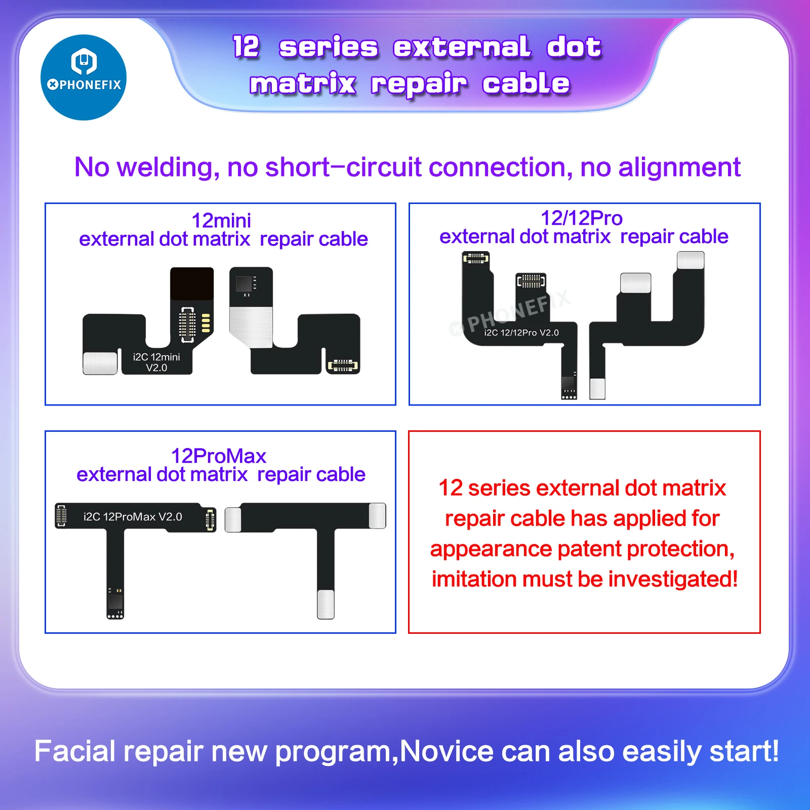 i2C Face Dot Matrix Detection Projector Iface V8 P... – Grandado