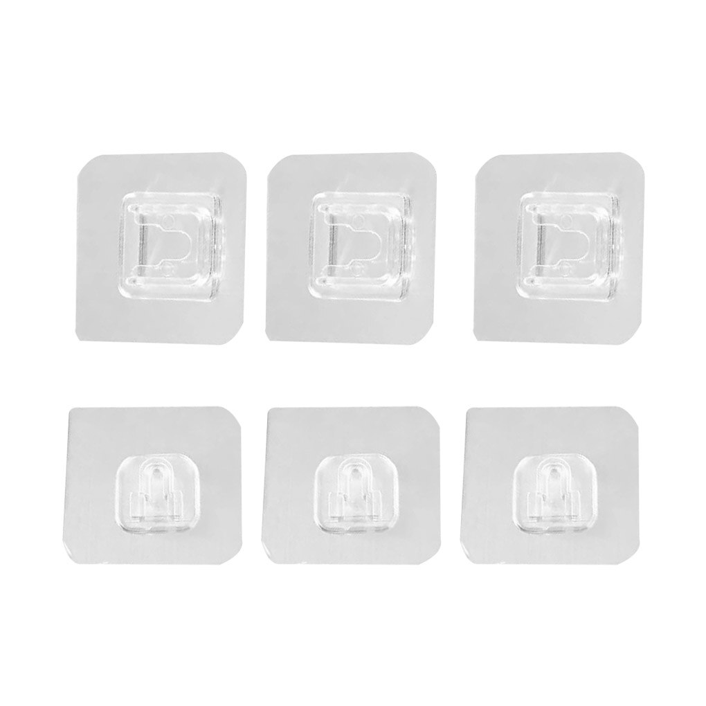 3/5/10 pair Double-sided Adhesive Wall Hooks Bathr... – Grandado