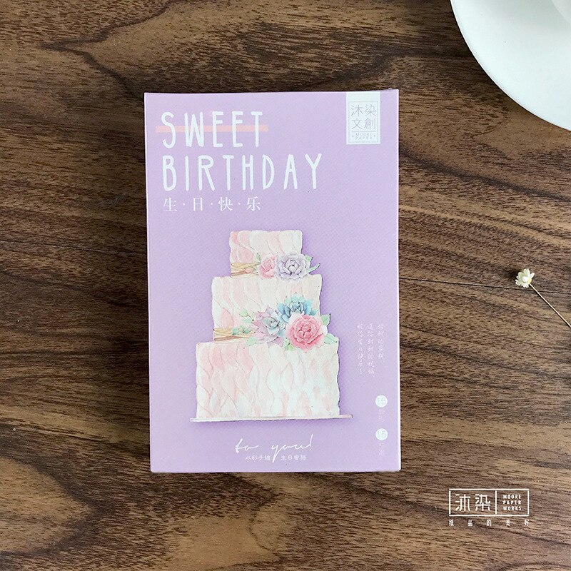 30 sheets/Set Sweet Birthday Postcard /Greeting Ca... – Grandado