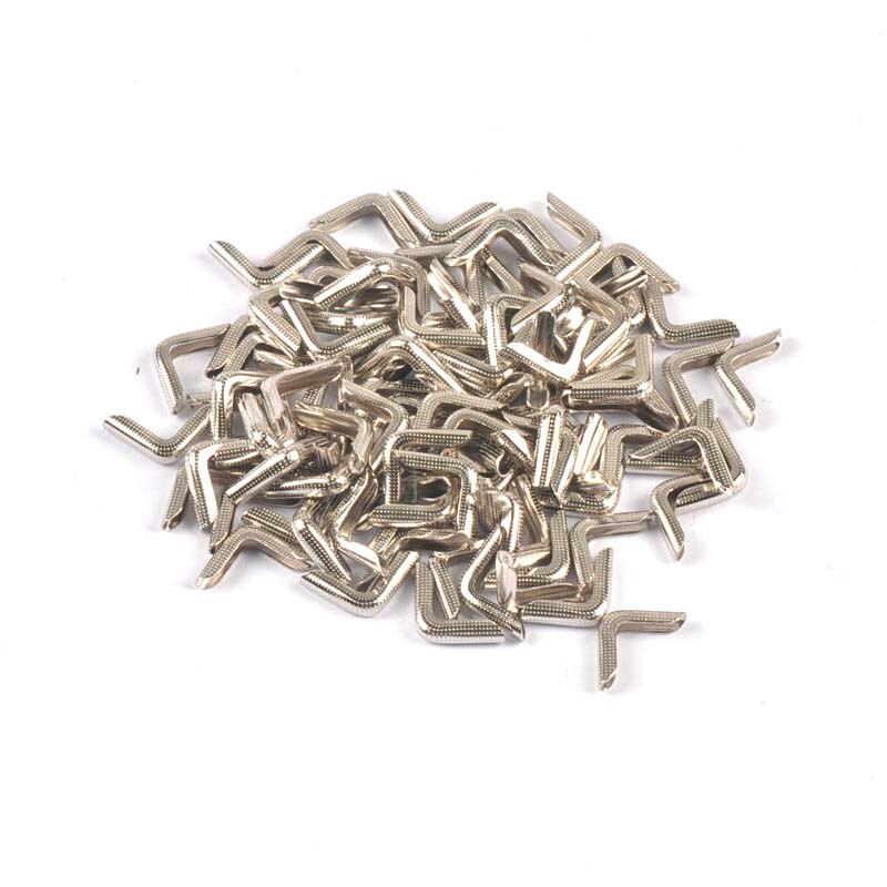 100pcs 9.5x9.5x1.8mm Silver Metal Book Corners DIY... – Vicedeal