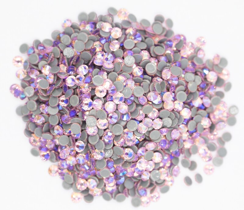 Licht Rosa AB стразы SS6 ~ SS30 Hotfix Strass Eise... – Grandado