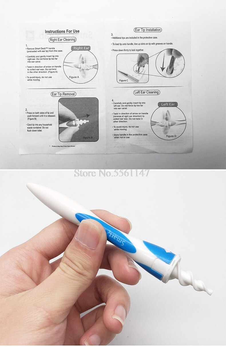 Spiral ear extractor rotary ear extractor child si... – Vicedeal