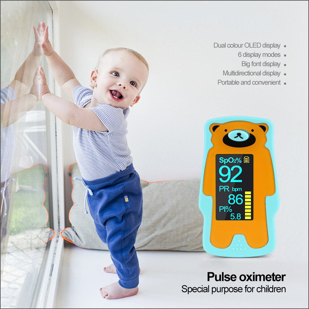 RZ Oximeter Child Portable Finger Oximeter Fingert... – Grandado