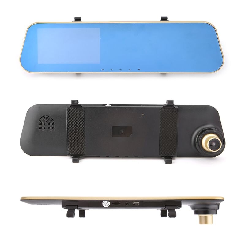 Car Accessorie 4.3 Inch Car Dvr Camera Rearview Mirror Full HD 1080P ...