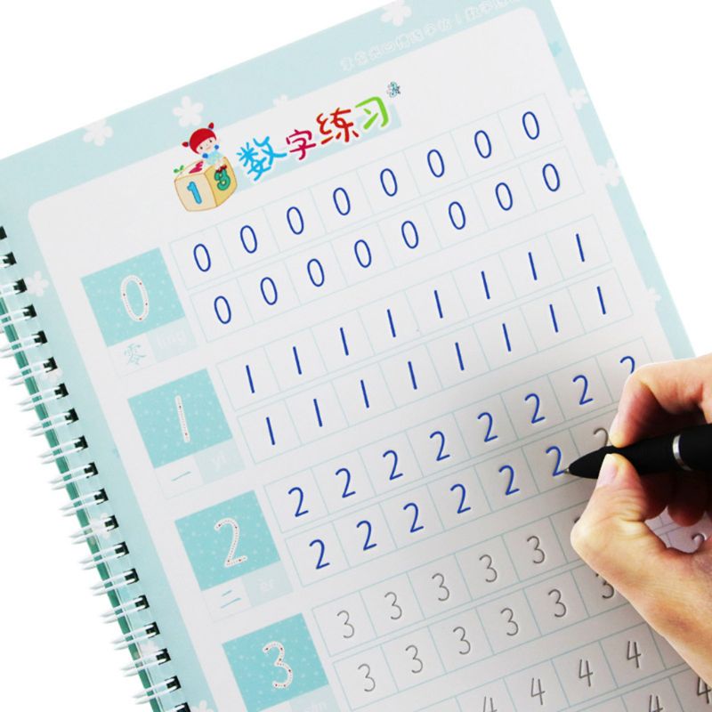Kindergarten Preschool Digital Number Calligraphy ... – Grandado