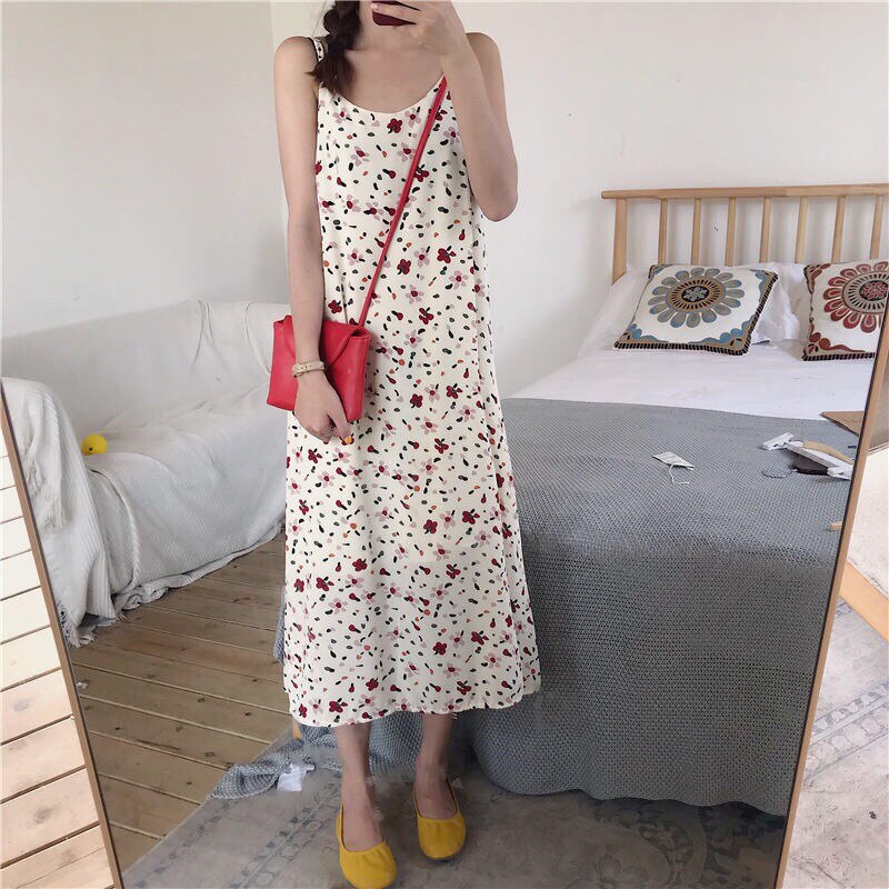 L-4XL Dress Women Summer Floral Chic Girls Sundres... – Grandado