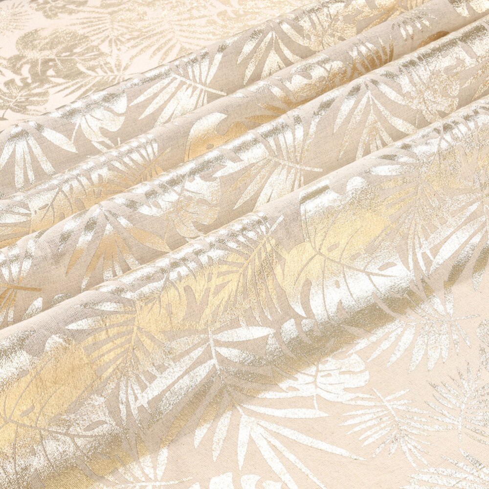 Monstera Leaf Pattern Tablecloth Cotton Linen Dini... – Vicedeal