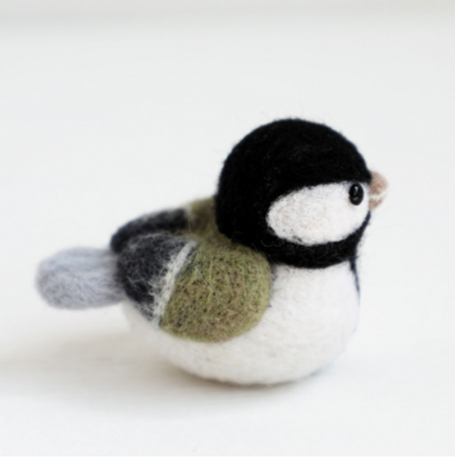 Small animal parrot sparrow bird wool needlepoint ... – Grandado