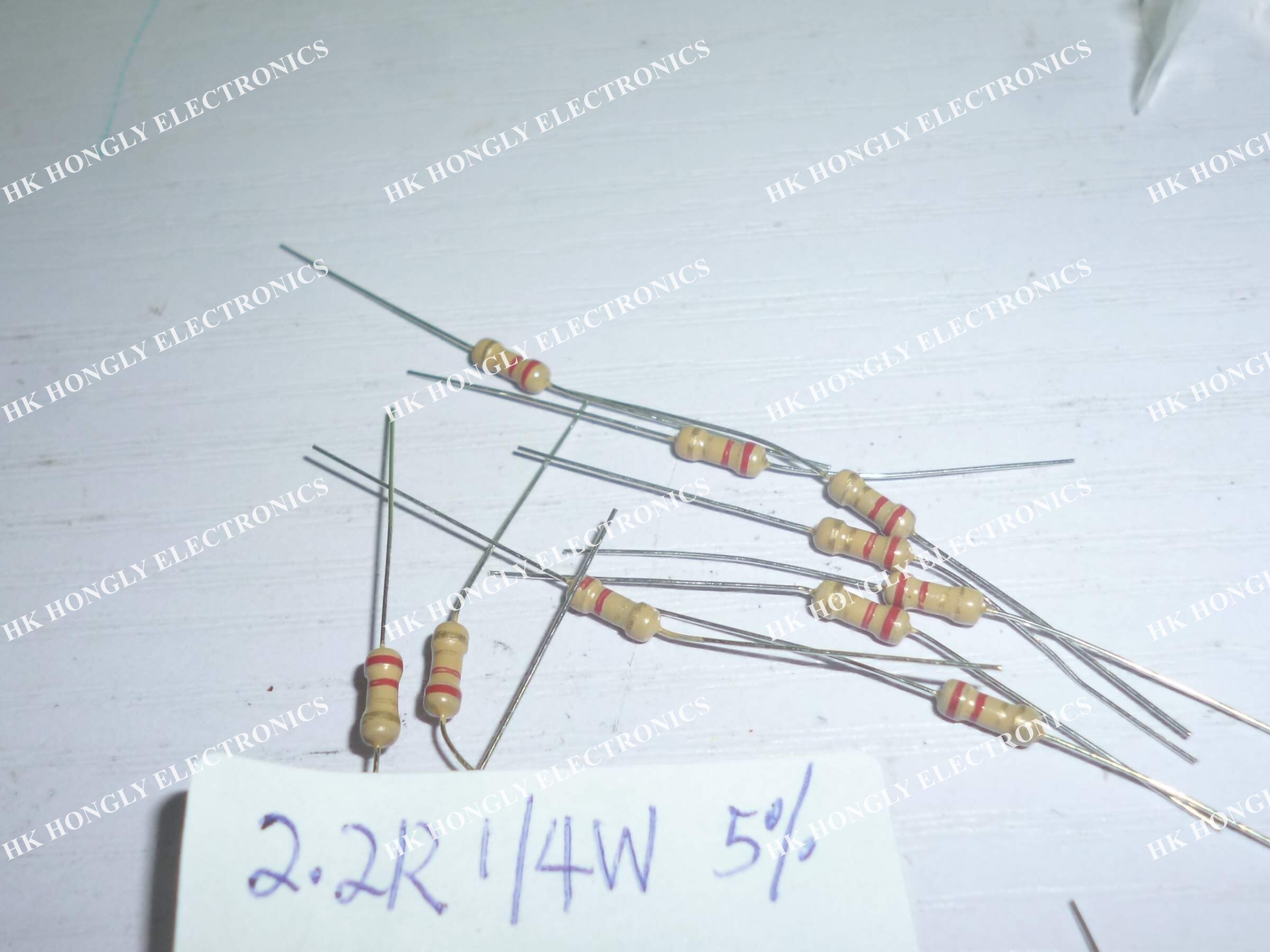 1000PCS Carbon Film Resistor 1/4 Watt 0.25W 5% 2.2... – Grandado