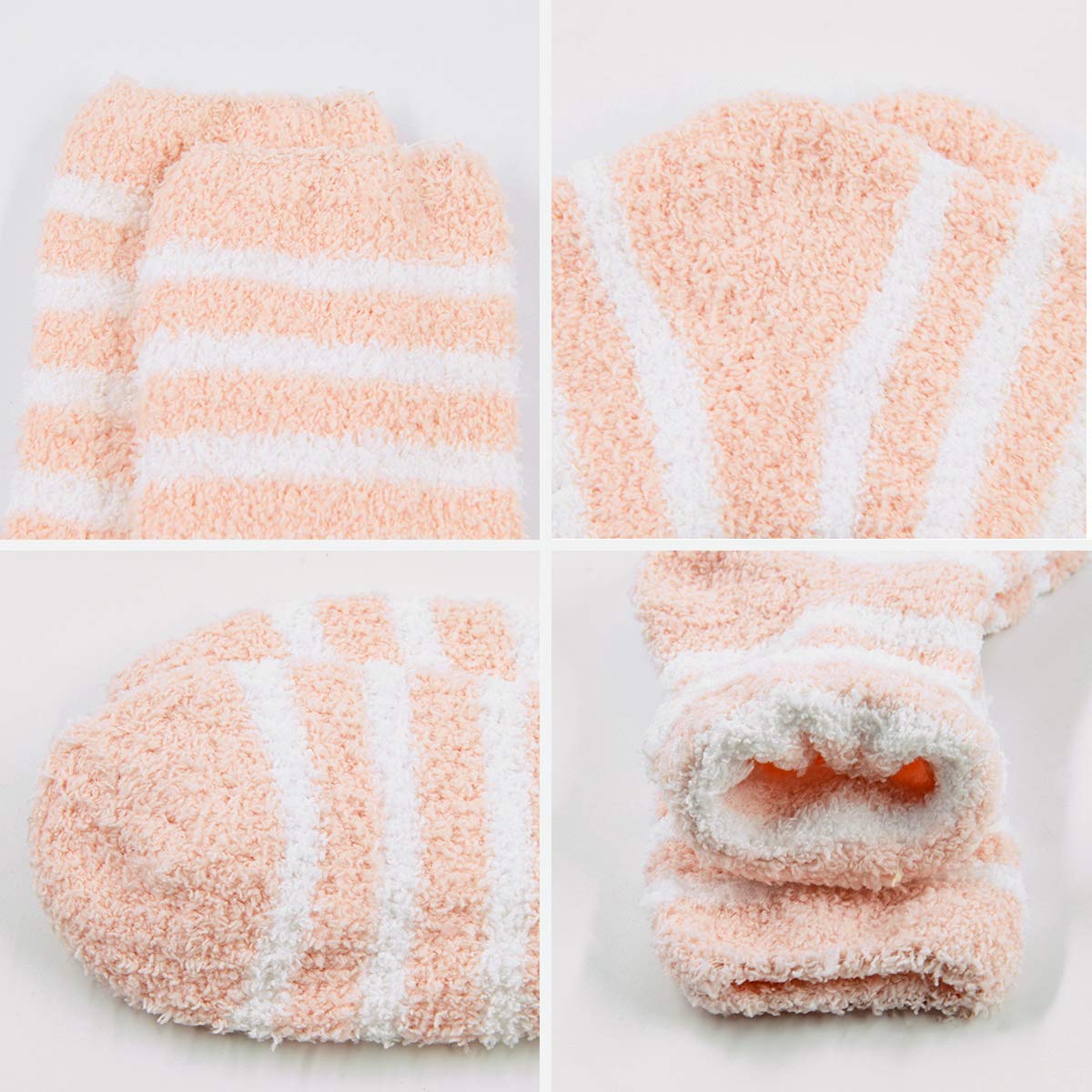 Women Warm Super Soft Plush Slipper Sock Winter Fl... – Grandado