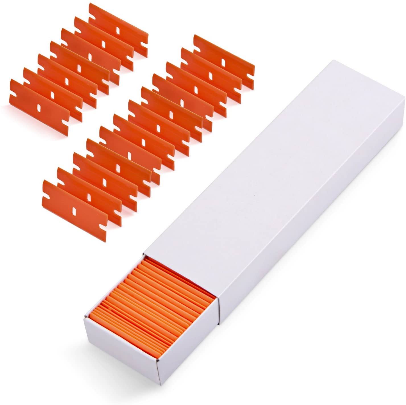 100 Pieces Two Cutting Plastic Razor Blade Label C... – Vicedeal