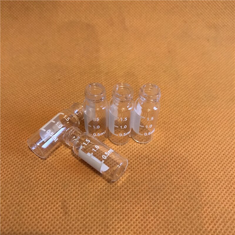 100pcs 2ml Clear Glass Scale Sample Vials chromato... – Vicedeal