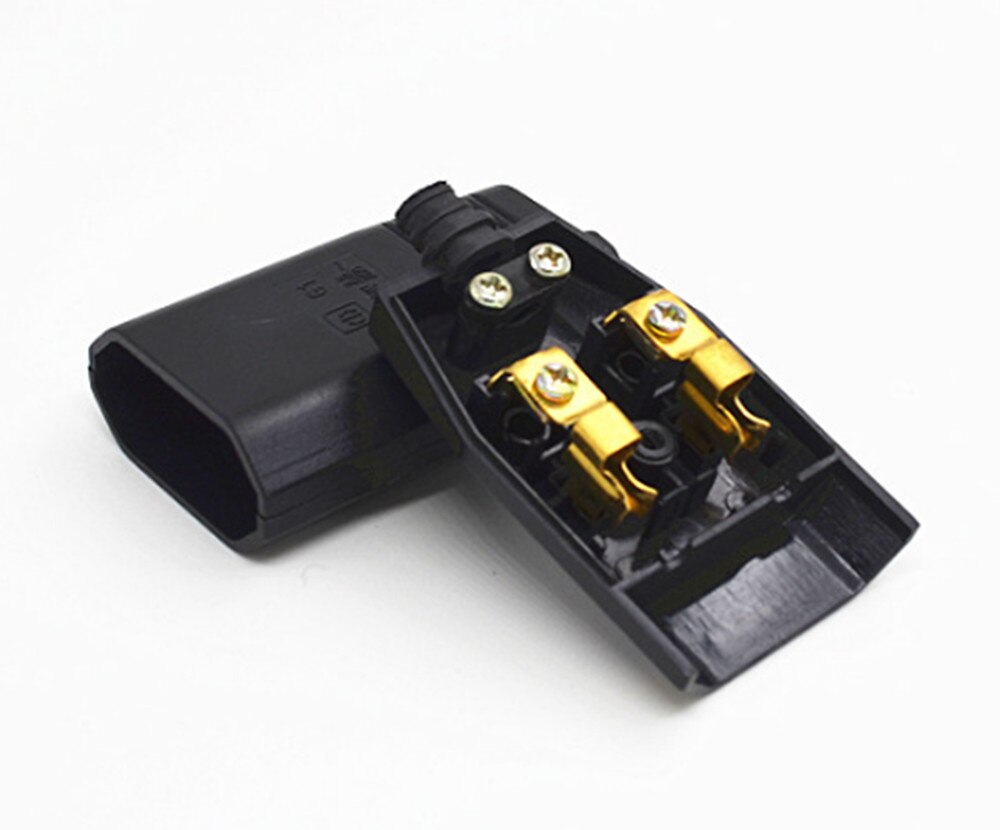 (10pcs) European 2 Pin DIY Rewirable socket EU 2 P... – Vicedeal