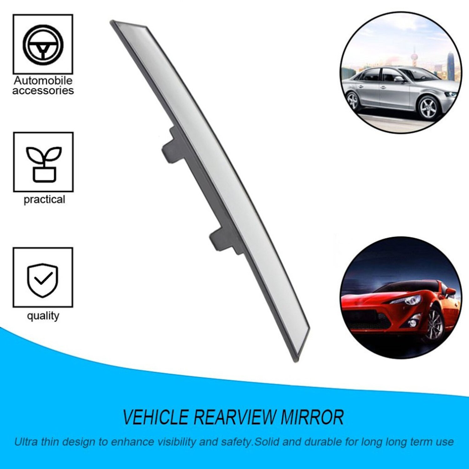 Car Rear View Mirror Convex Rearview Mirror Auto R... – Grandado
