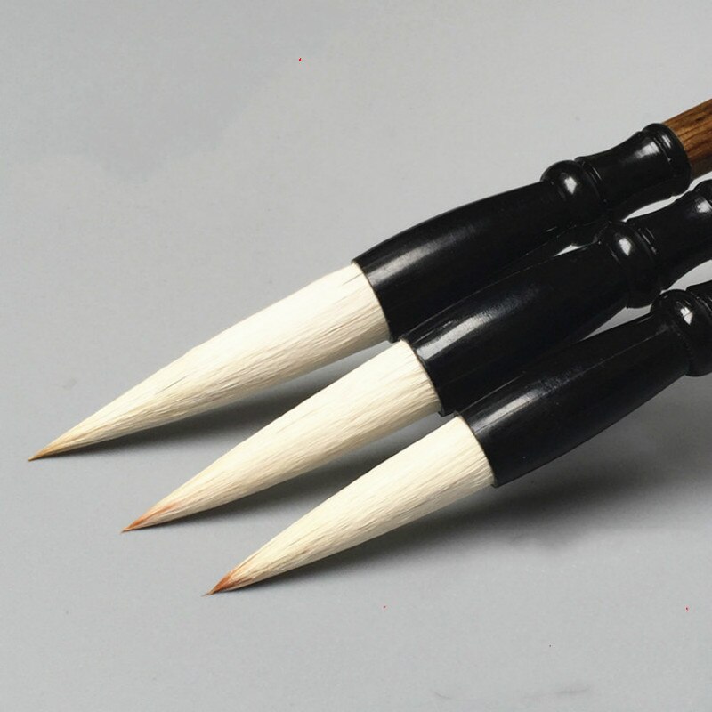 Weasel Hair Calligraphy Brush 3pcs Chinese Traditi... – Grandado