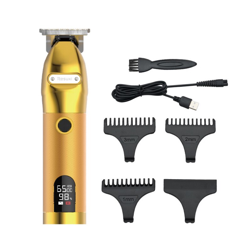 JM751 tondeuse à cheveux or salon de coiffure chev... – Grandado