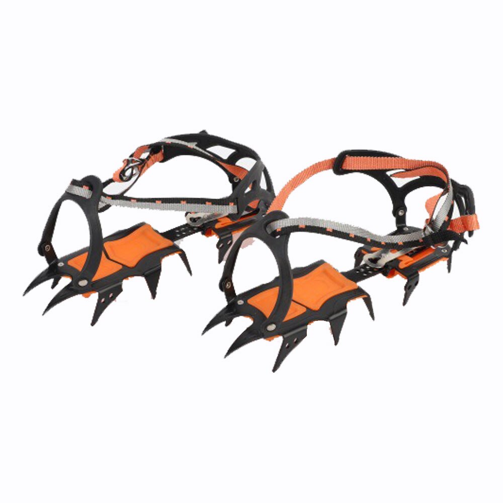 12 Tooth Crampons Anti-Skid Snow Ice Climbing Shoe... – Grandado