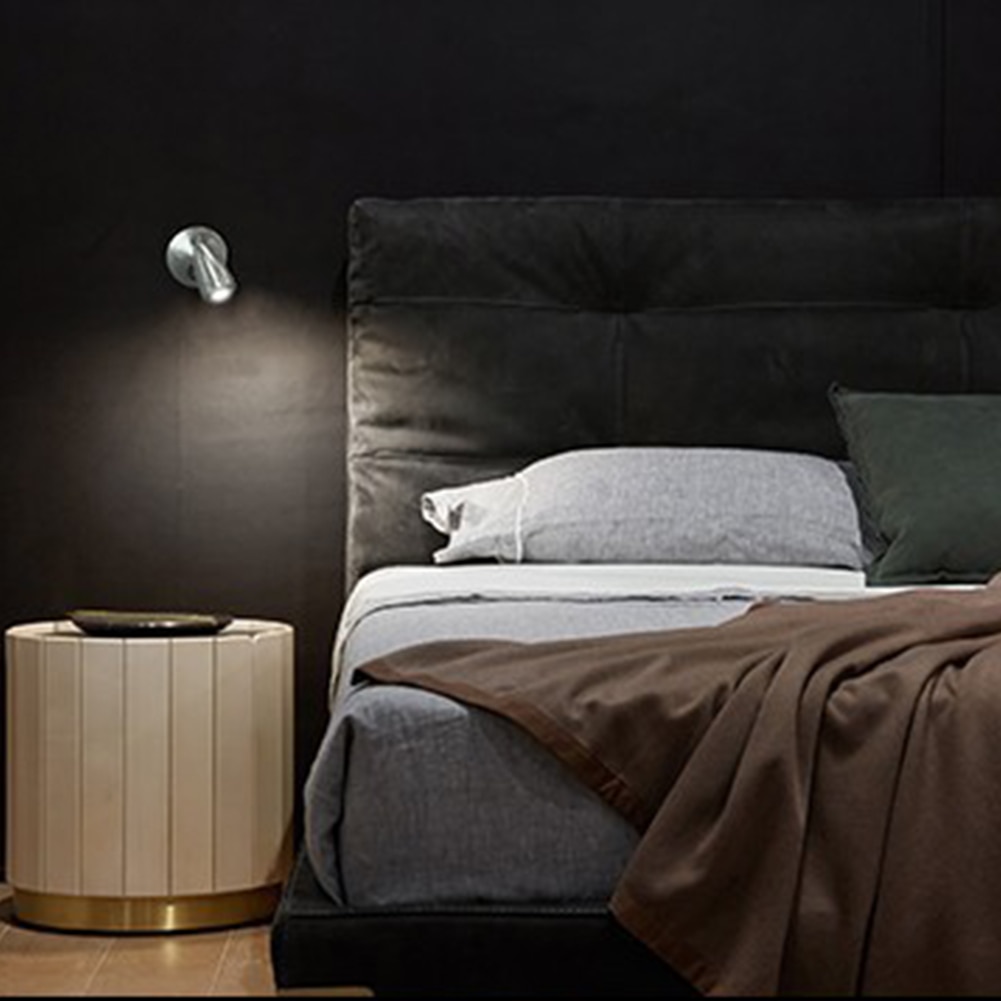 12v/3w ledet 360 gradere rotasjons leselampe med a... – Grandado