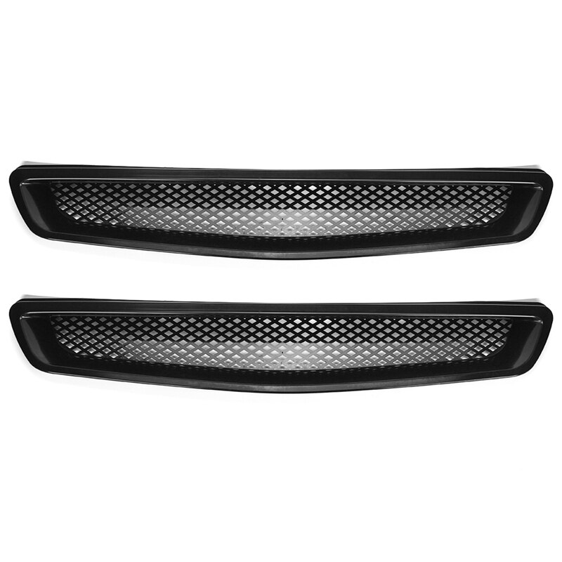 2X Car Front Hood Mesh Bumper Racing Grille for Ho... – Grandado