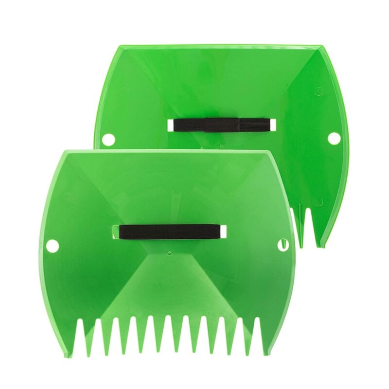 2Pcs Leaf Hand Rakes Leaves Collector Plastic Gard... – Grandado