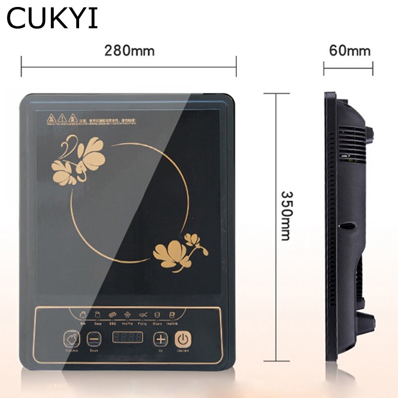 CUKYI 110V Household Electric Induction cooker wat... – Grandado