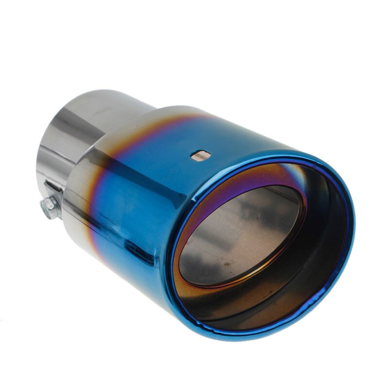 Universal Stainless Steel Car Rear Round Exhaust P... – Grandado