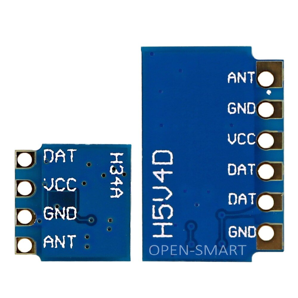 Mini RF 433 MHz Módulo Receptor Transmissor Sem Fi... – Grandado